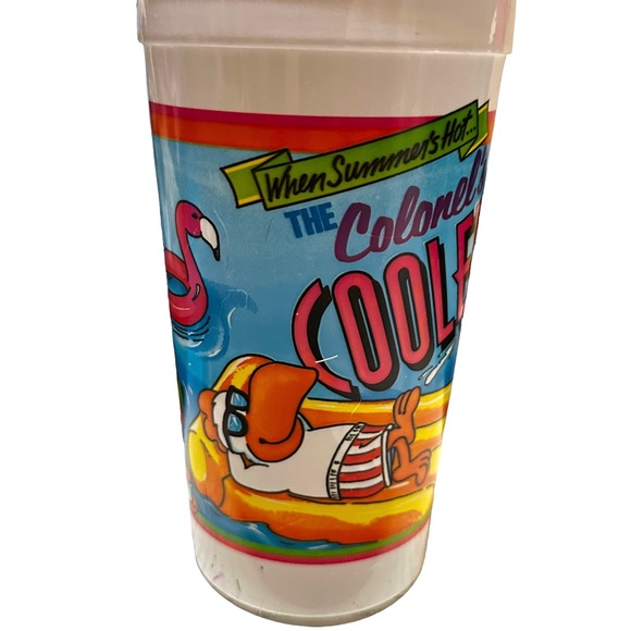 Dining | Vintage Kfc Plastic Cup Hot Summer Colonel Kentucky Fried ...